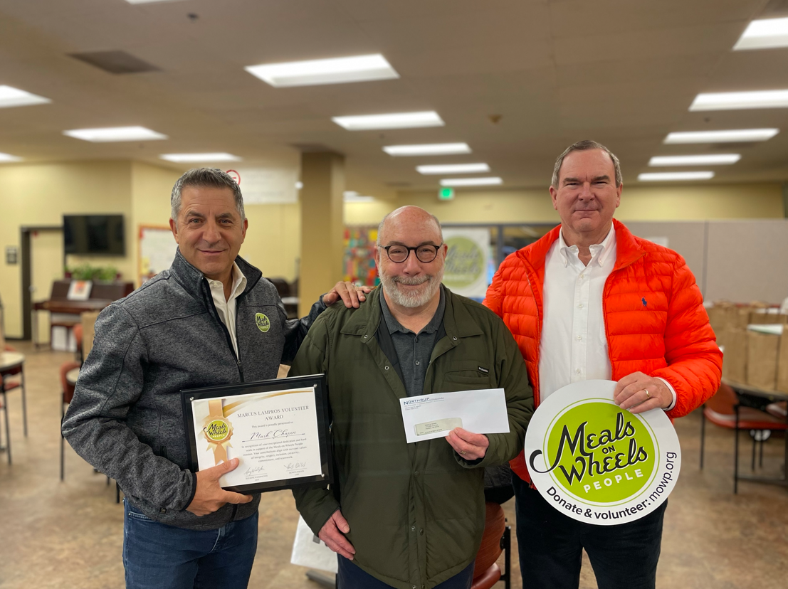 2024 Marcus Lampros Volunteer Award Winners - Meals on Wheels People